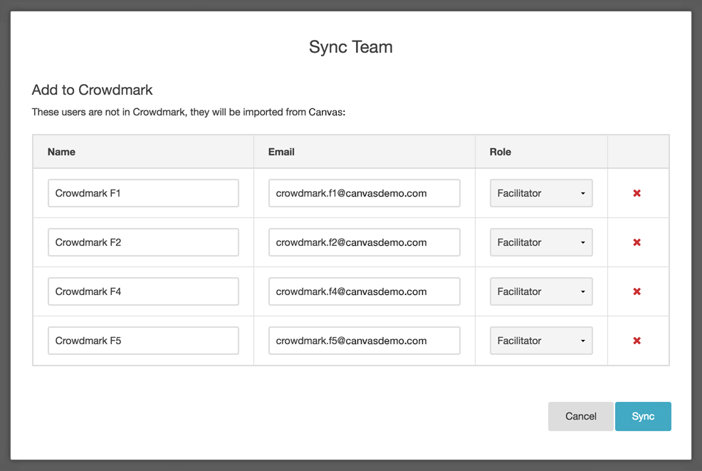 Importing team members from Canvas | Crowdmark